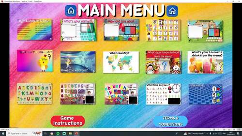 Circle Time Questions- Interactive PowerPoint, Alphabet, Date, numbers ...