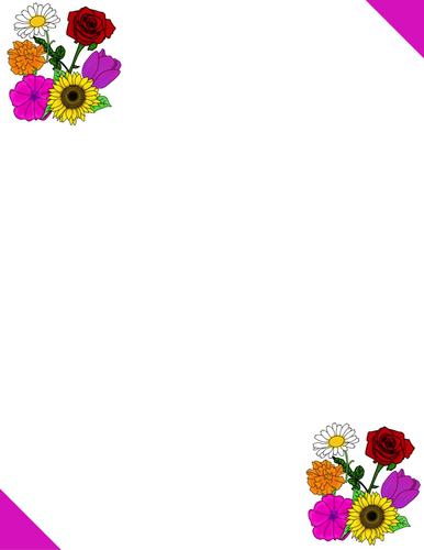 Multi-Themed Printable Stationery in Color and Coloring Pgs (6 ...