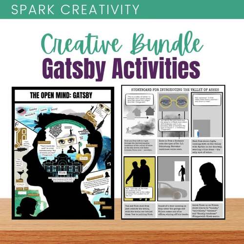 The Great Gatsby Activities Bundle by Spark Creativity | TPT