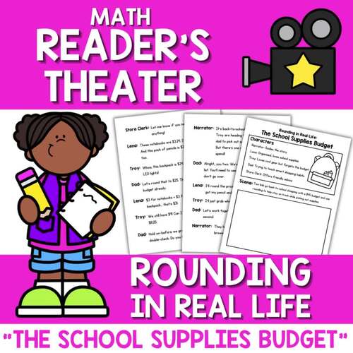 Real World Rounding Math Activity | No Prep Readers Theater Math Skit ...