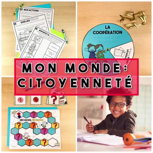 Mon monde: Citoyenneté | Alberta Curriculum by Coreas Creations | TPT