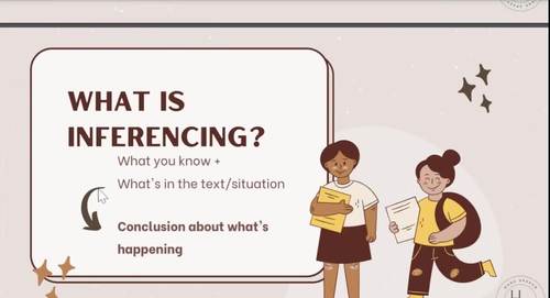 Inferencing (Leveled Introduction) - Speech Therapy for Middle & High ...