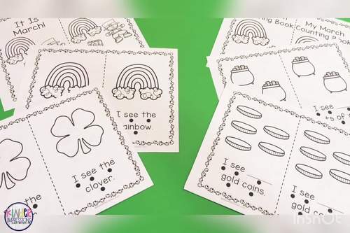 March Literacy & Math Activities by Kindergarten with Kayla | TPT