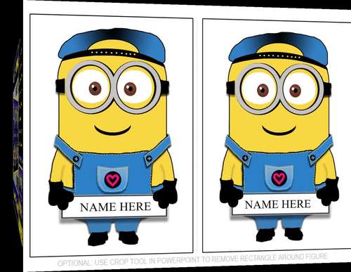 Minions 2024 Editable Back To School Classroom Bulletin Board Labels ...