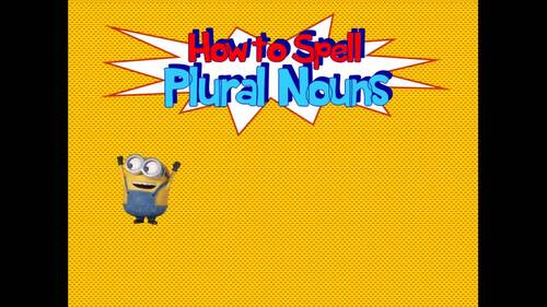 Plural Nouns PPT with Audio Narration. Grades 2 - 4 by Fun Learning for All
