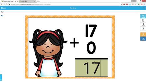 Addition and Subtraction Boom Cards - Facts Within 20 by Second Grade ...