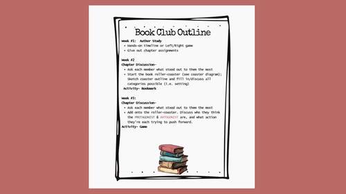 Book Club Planner; How To Start A Book Club For Kids by Wonder Guides