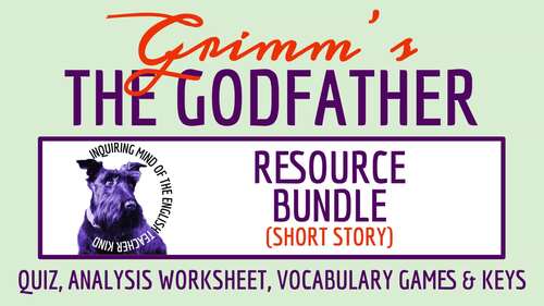"The Godfather" Quiz, Worksheet & Vocabulary Games | Grimm's Fairy Tale ...