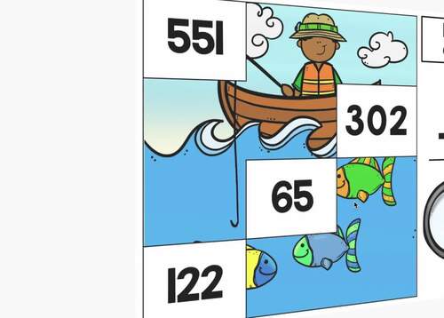Mixed Addition and Subtraction to 1000 Mystery Pictures Digital Math ...