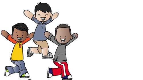 Happy Kidlettes clip art Emotions clip art Feelings clipart Mini