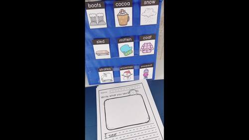 1st Grade Winter Writing Center by Teaching Firsties with Mrs Hull
