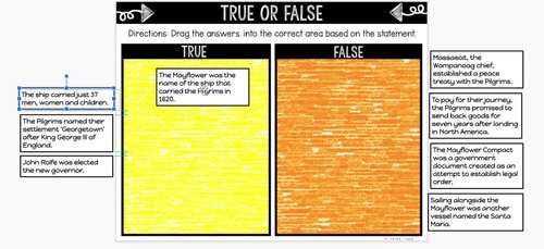 Mayflower DIGITAL Interactive Notebook | Choice Board | Mayflower Compact