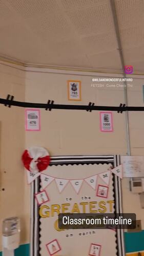 90 Printable Random Timeline Events for Wall Art or Activities | TPT