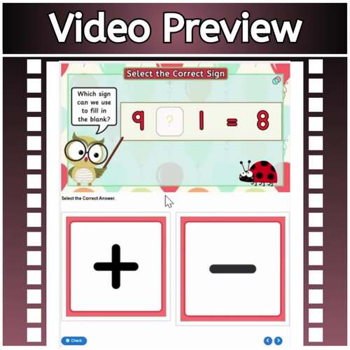Select the Correct Sign to Fill in the Blank: Addition or Subtraction ...