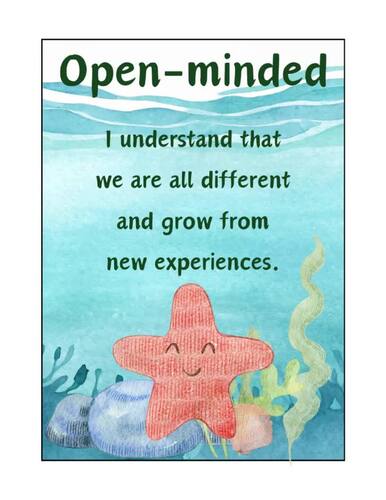 IB PYP Learner Profile Posters | Ocean Classroom Decor | TPT