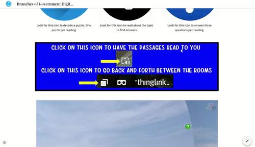 Branches of Government DIGITAL ESCAPE ROOM for Google Drive® - US ...