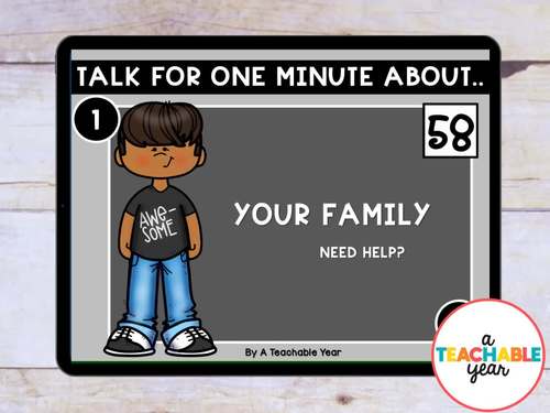 Speaking Game for Teens Powerpoint | Great for ESL Students by A ...