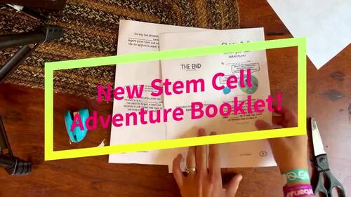 Stem Cell Activity - students create an adventure booklet with multiple ...