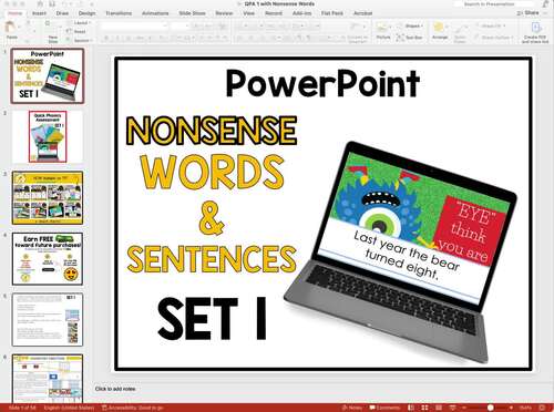 UFLI aligned- Progress Monitoring -Quick Phonics Assessment SET 1 ...
