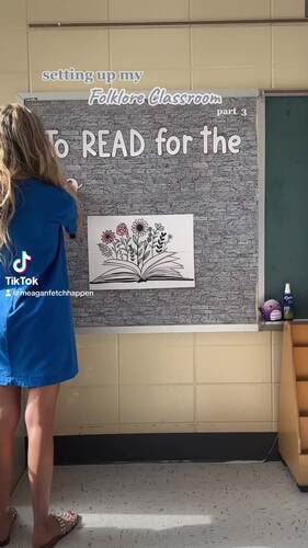 taylor swift reading bulletin board by meaganfetchhappen | TPT