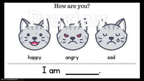 Online ESL Lesson-Cats by The ESL Teaching Assistant | TPT