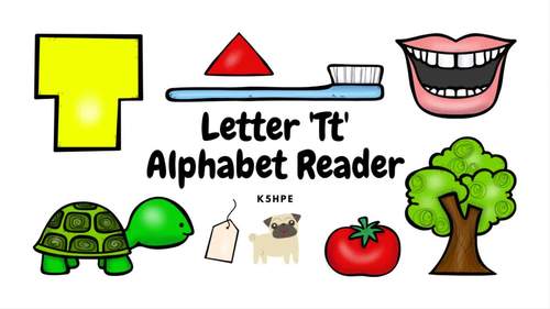Letter 'Tt', Alphabet Reader, Voice-Over Video, Phonics, eBook | TPT