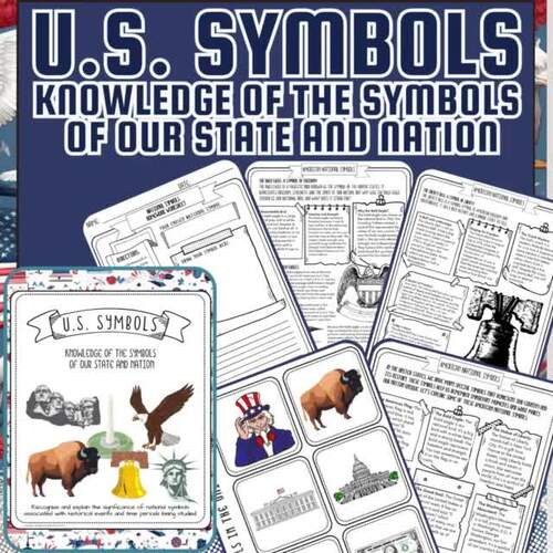 American National Symbols and Missouri State Symbols Lessons Games and ...