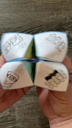 John the Baptist, Bible Story Craft, Cootie Catcher, Fortune Teller ...