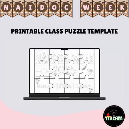 NAIDOC Week Collaborative Puzzle | Printable puzzle display | TPT