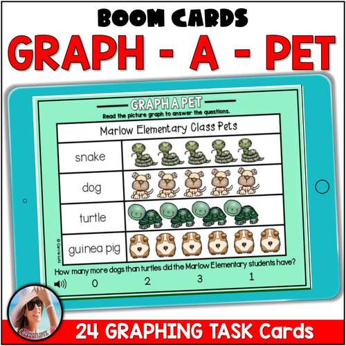 1st Grade Math: Graphing – Boom Cards by Carrie Lutz - Classroom Callouts