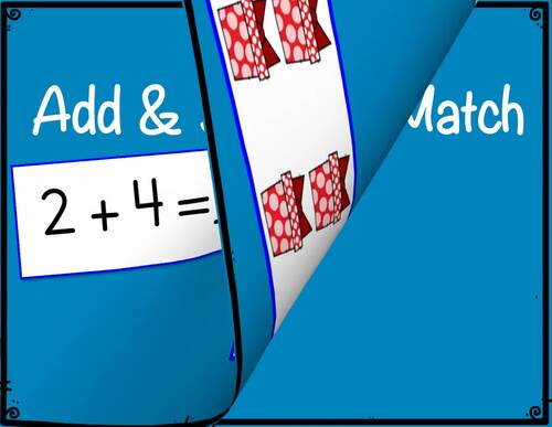 Birthday Addition & Subtraction 0-10 Number Sentence Match | TPT