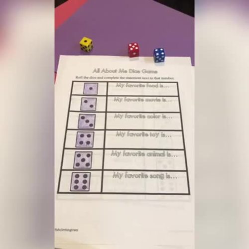 Social Group Dice Games by Fish Climbing Trees | TPT