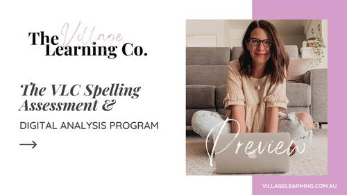 Spelling Assessment K-1 | Synthetic Phonics | LLLL | Exclusive Digital ...