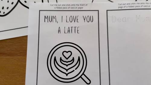 Mother's Day Cards, super simple & low prep designs by ThatAuzzieTeacher