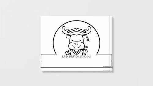 Editable End Of The Year Hat Template Moving Up Craft Crown Last Day Of ...