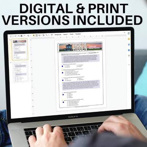 Among the Hidden Novel Study No-Prep Teaching Resource BUNDLE - Print ...