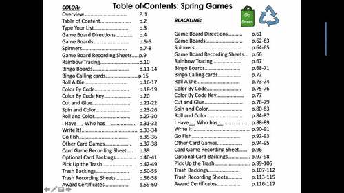 Earth Day Sight Word Games EDITABLE Use Any List of Words Year After Year