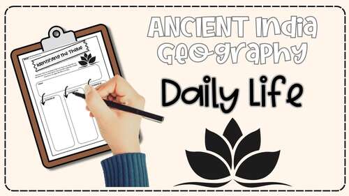 Ancient India Daily Life Reading Comprehension Passages & Questions ...
