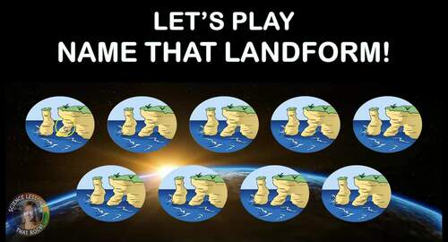 Name That Landform! Powerpoint Review Game for geology | TPT