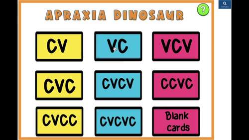 Apraxia GAME - Build a Dinosaur - Sound Effect - BOOM Cards Speech Therapy