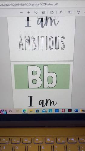 BOHO Positive Affirmation Alphabet Posters | Neutral Rainbow Classroom ...
