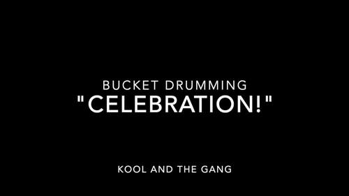 Thanksgiving Bucket Drumming Music to "Celebration" pop music - Kool & Gang