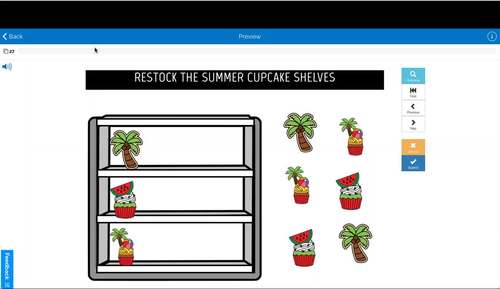 Summer Life Skills Stock The Shelves Special Education Boom Cards™
