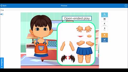 Identifying Body Parts: Assemble the Doll Boom Cards™ by Mau SLP