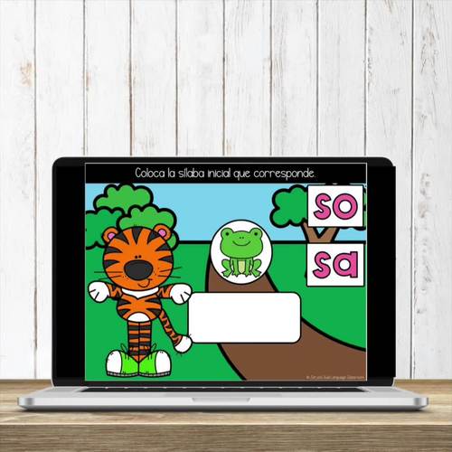 Centros de lectura digital BUNDLE KINDER by Jorja's Dual Language Classroom
