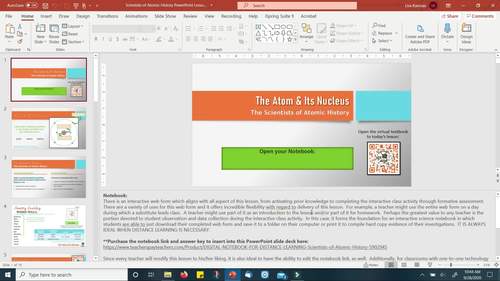 Atomic Model History (Scientists) Inquiry-Based All-in-One NO PREP Package