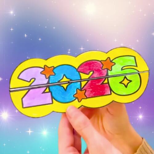 New Year 2026 reflection and goal setting writing activity January ...