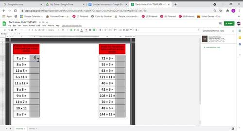 Alien Multiplication and Division to 12 Pixel Art Mystery Reveal