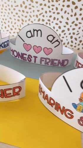 Back to School Craft | Social Emotional Crowns Activity by The Active ...