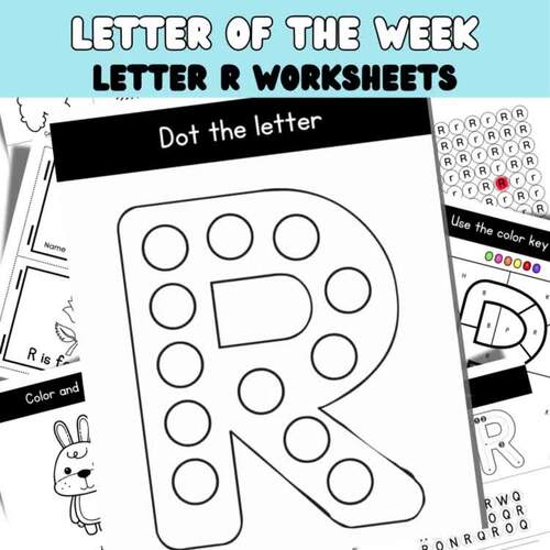 Uppercase Lowercase Recognition | Letter Of The Week R | Letter ...